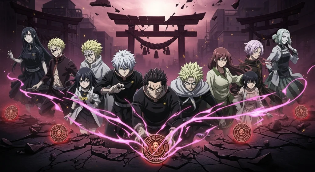 JJK Anime Characters – Full List of Jujutsu Kaisen Stars - JJK Characters