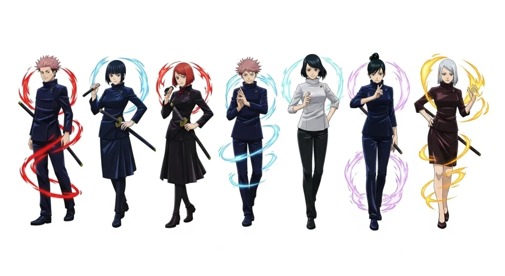 List Of All JJK Characters From Jujutsu Kaisen – Male & Female Names