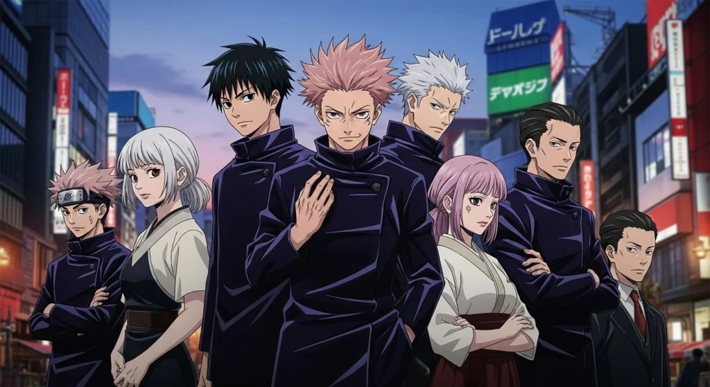 List Of All JJK Characters From Jujutsu Kaisen – Male & Female Names